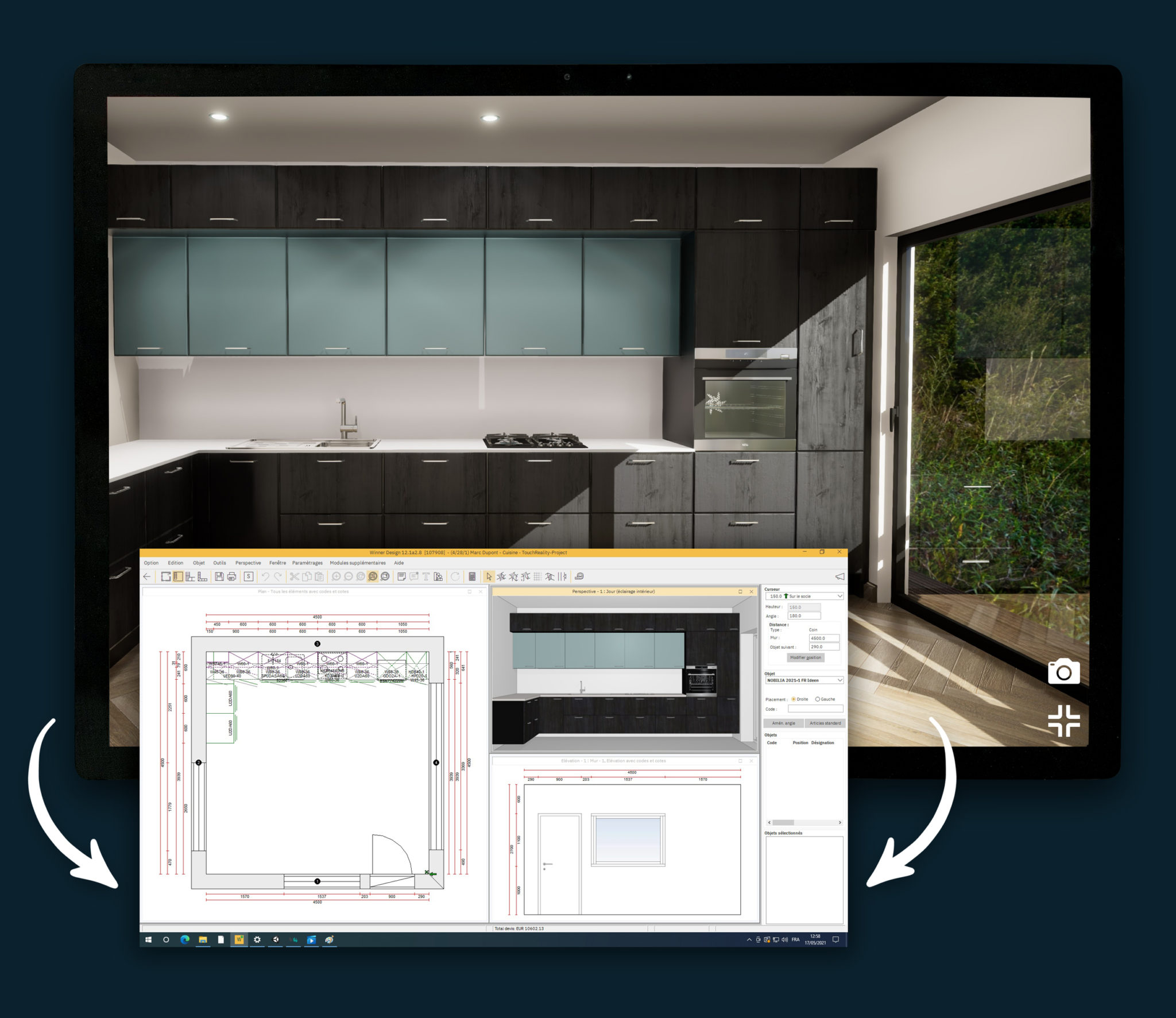 Touch Reality – by kitchen designers for kitchen designers